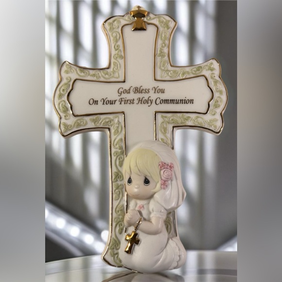 Precious Moments | Accents | Precious Moments First Holy Communion Girl ...